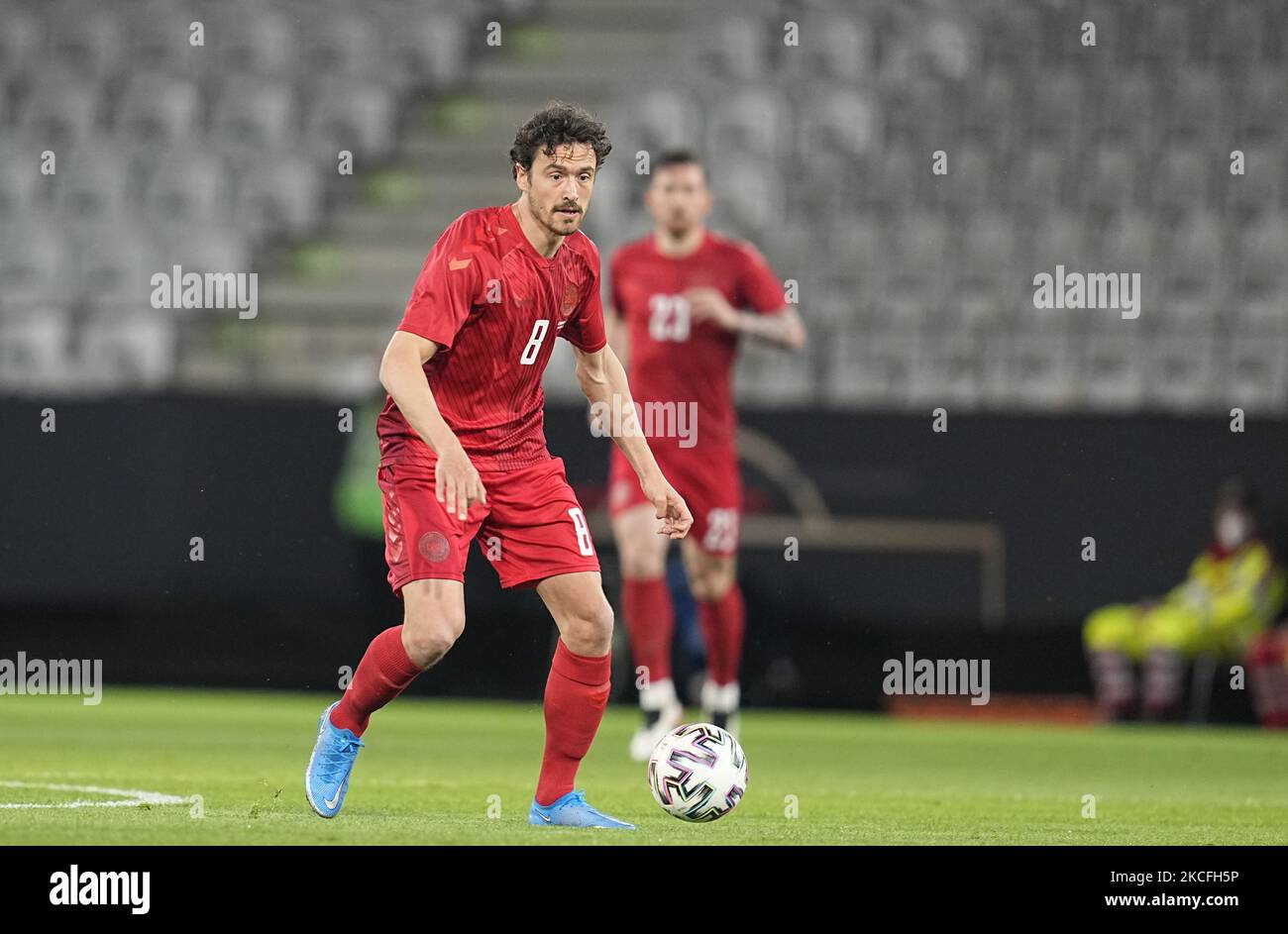 Denmark’s Thomas Delaney during the friendly pre Euro 2021 match ...