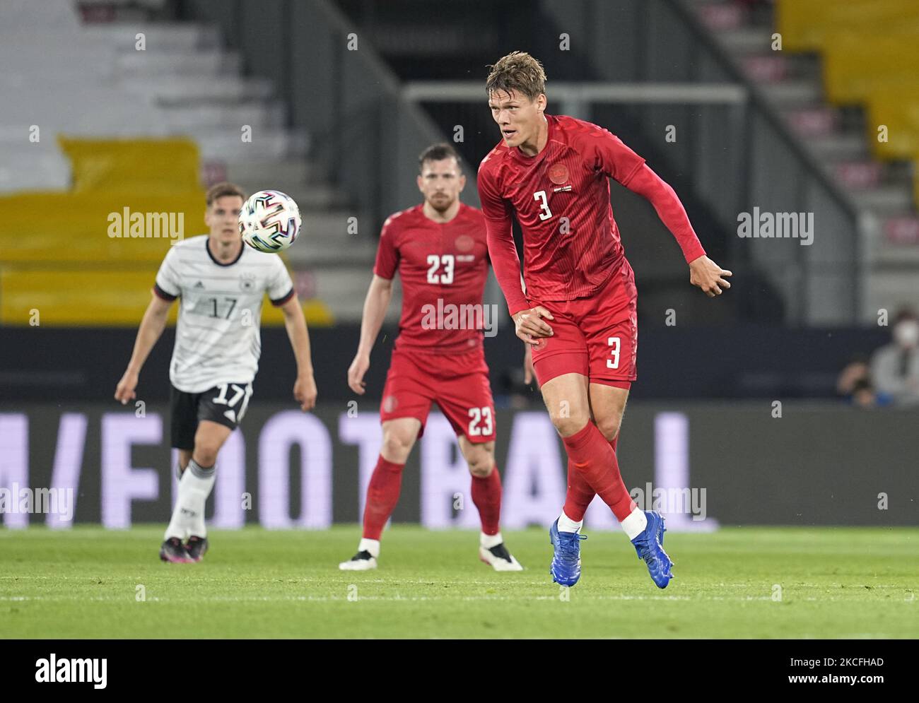 Denmark’s Jannik Vestergaard during the friendly pre Euro 2021 match ...