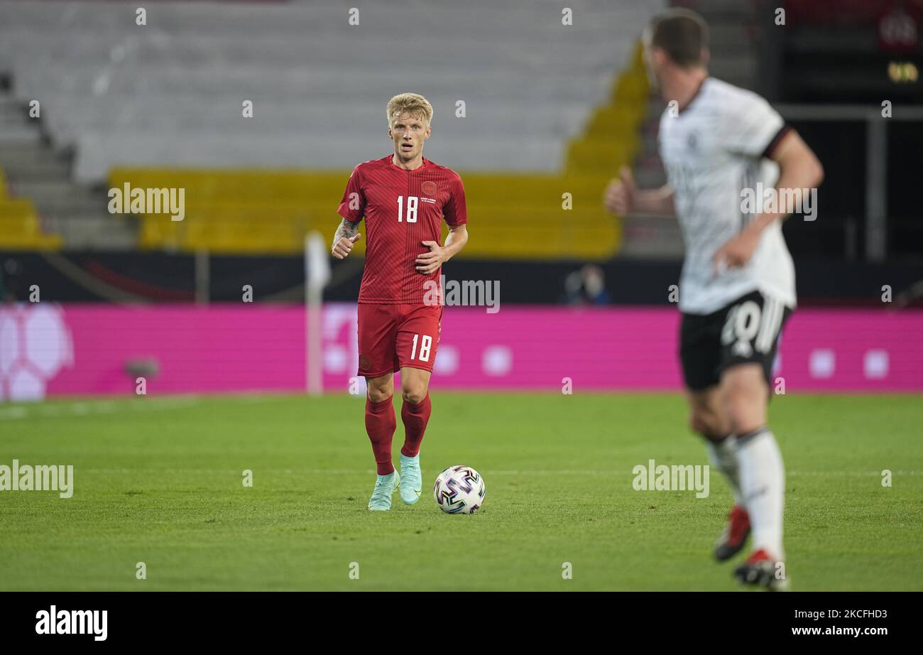 Denmark’s Daniel Wass during the friendly pre Euro 2021 match between ...
