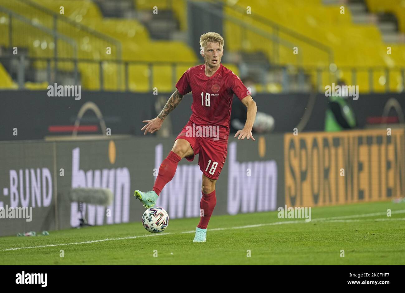 Denmark’s Daniel Wass during the friendly pre Euro 2021 match between ...