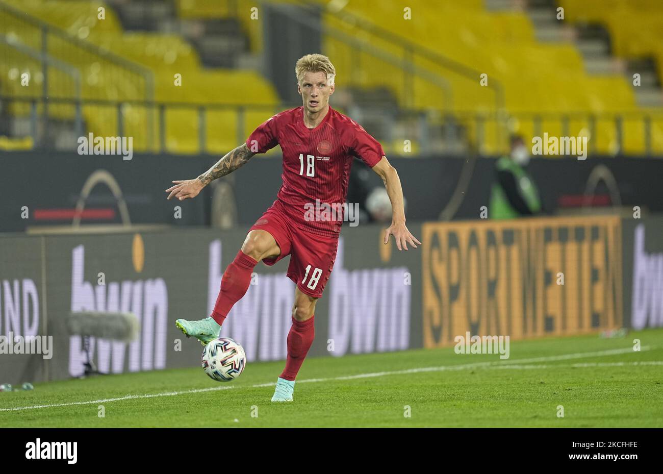 Denmark’s Daniel Wass during the friendly pre Euro 2021 match between ...