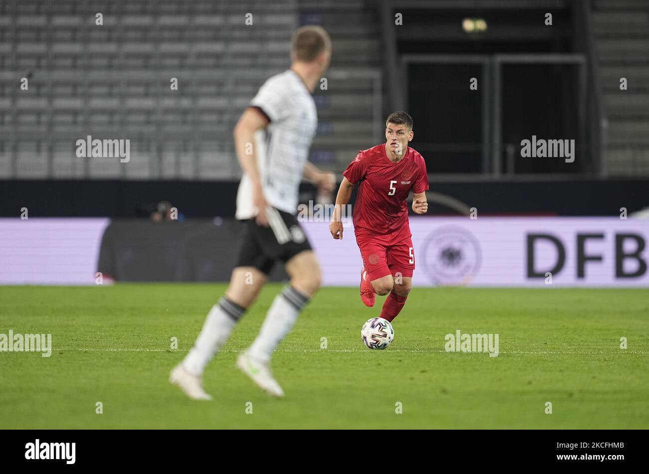Denmark’s Joakim Mæhle during the friendly pre Euro 2021 match between ...