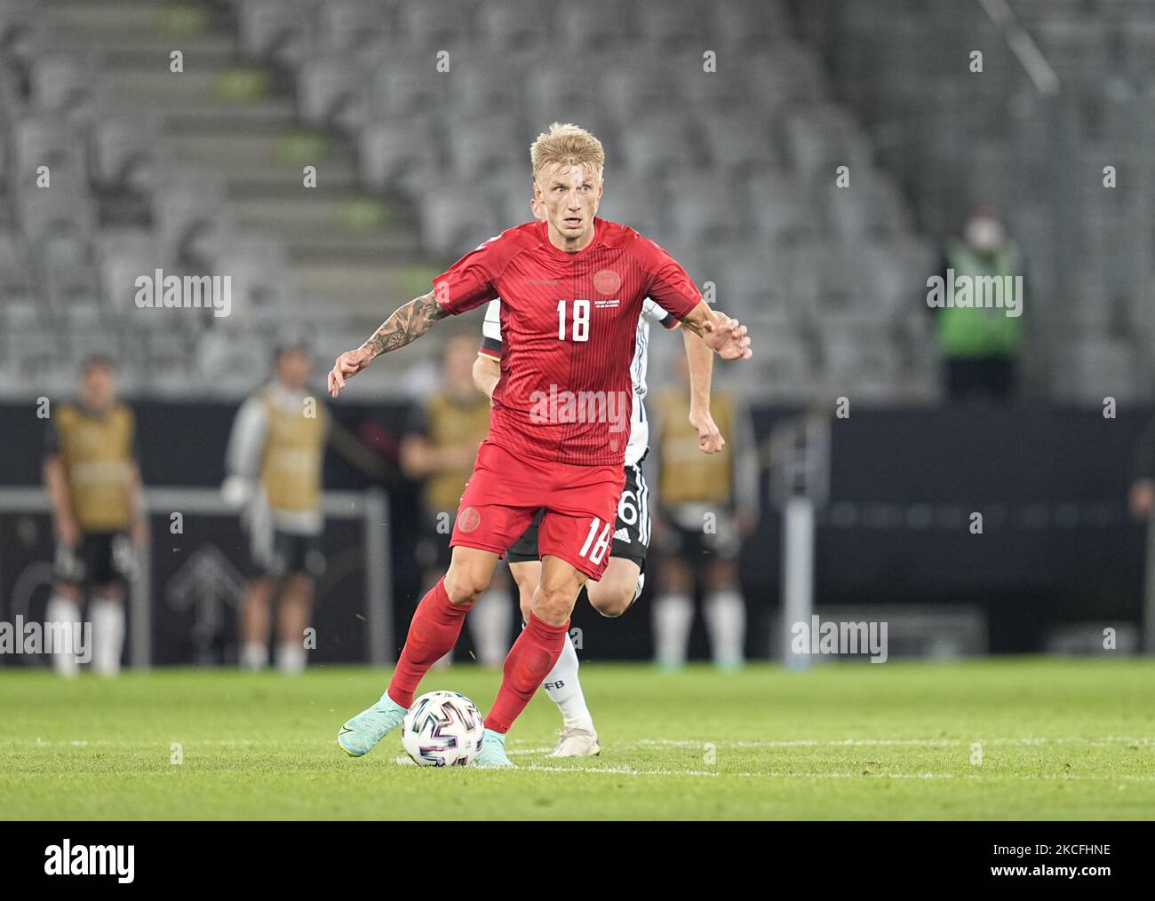 Denmark’s Daniel Wass during the friendly pre Euro 2021 match between ...