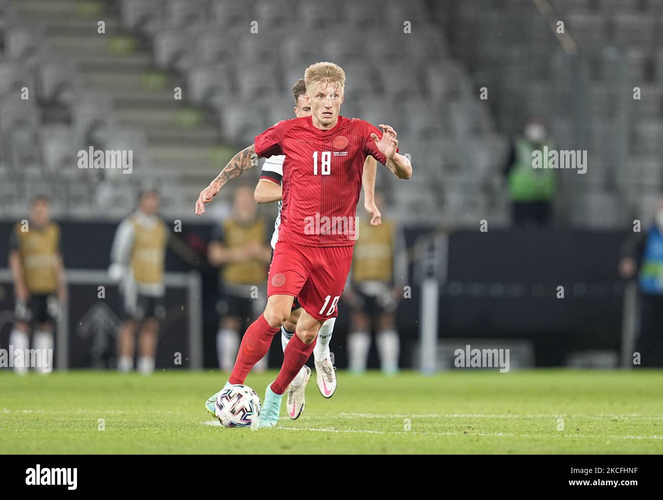 Denmark’s Daniel Wass during the friendly pre Euro 2021 match between ...