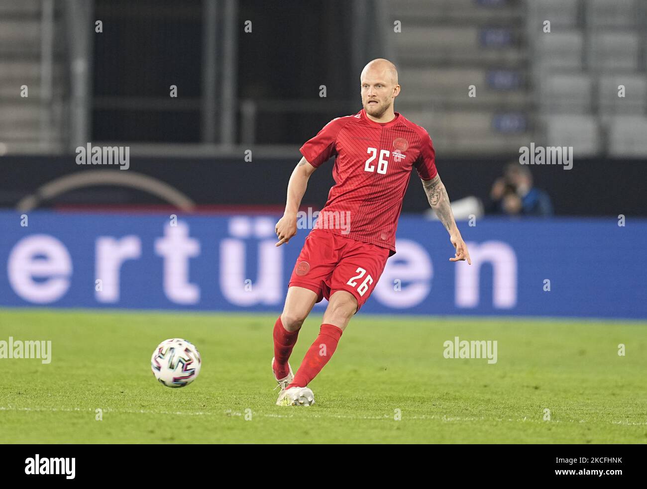 Denmark’s Nicolai Boilesen during the friendly pre Euro 2021 match ...