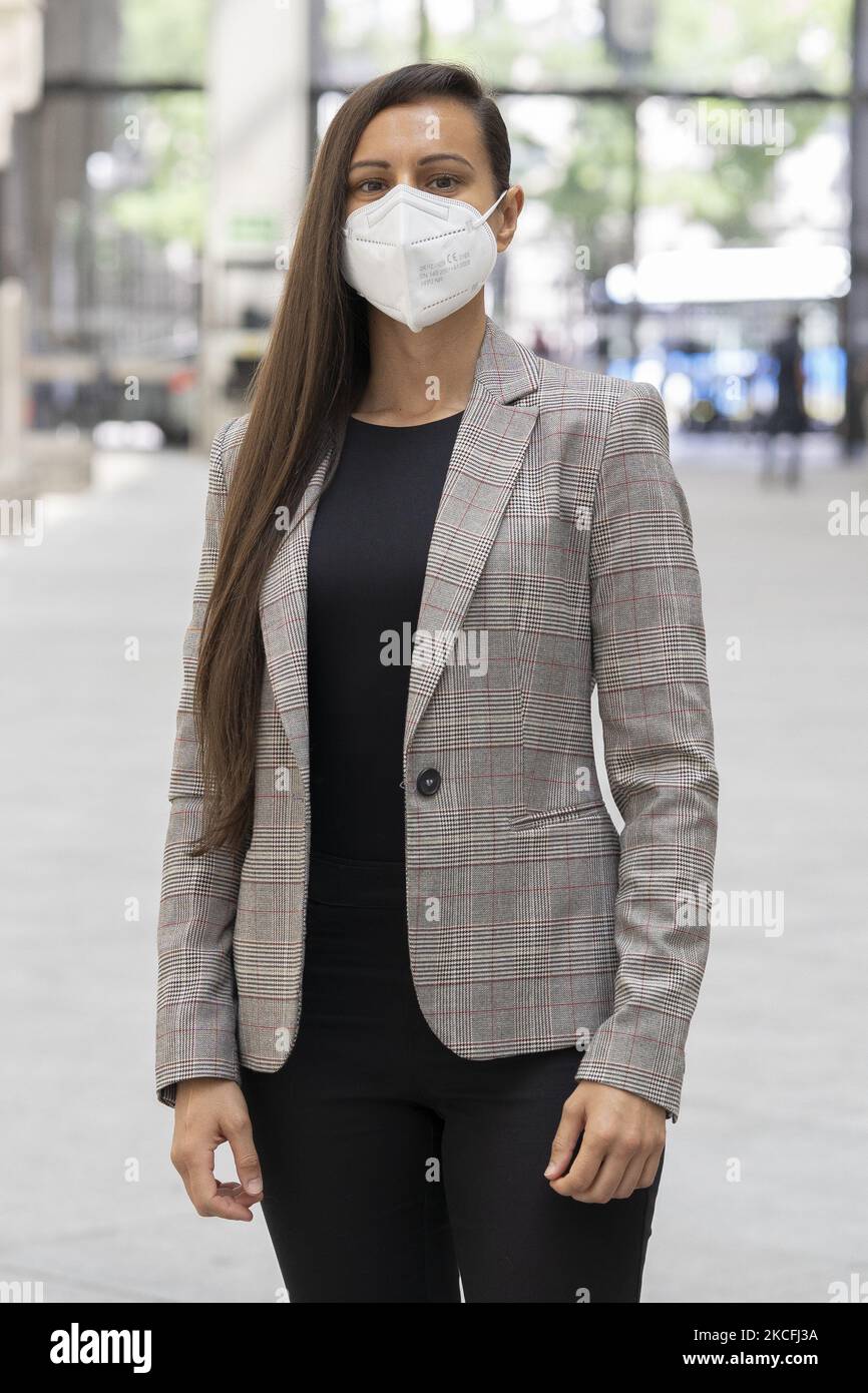 Spanish boxer Joana Pastrana poses during the portrait session in ...