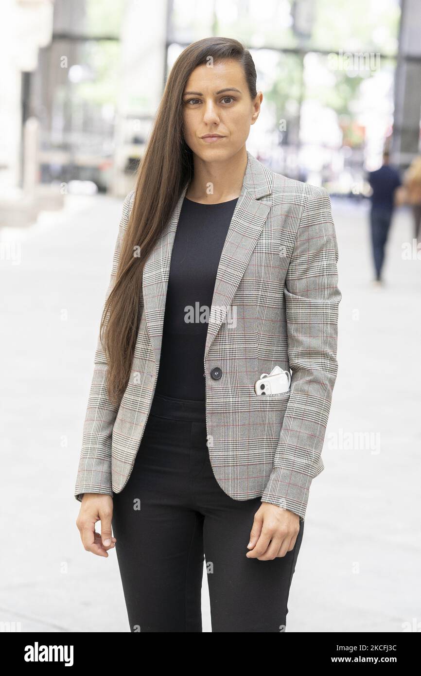Spanish boxer Joana Pastrana poses during the portrait session in ...