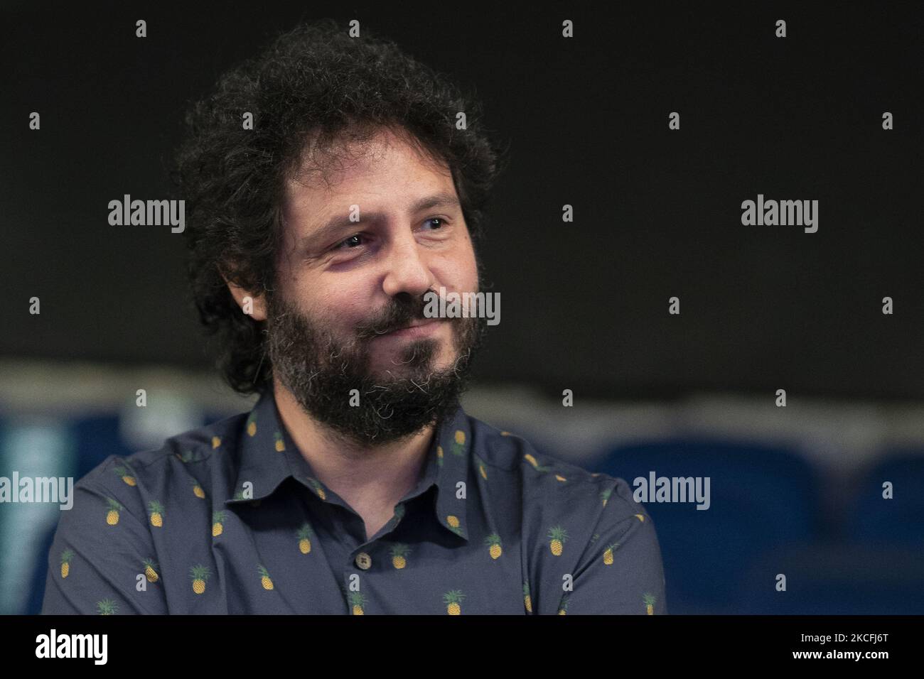 The singer El Kanka poses during the portrait session in Madrid, Spain ...