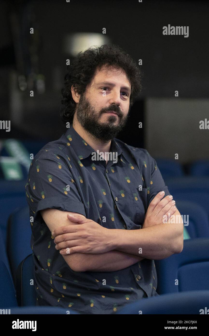 The singer El Kanka poses during the portrait session in Madrid, Spain ...