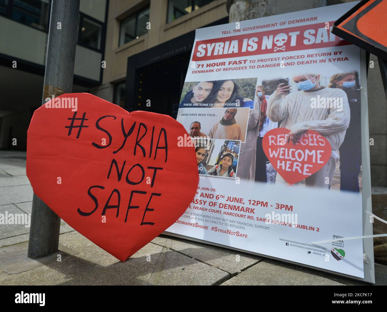 Irish syria solidarity movement hi-res stock photography and images - Alamy