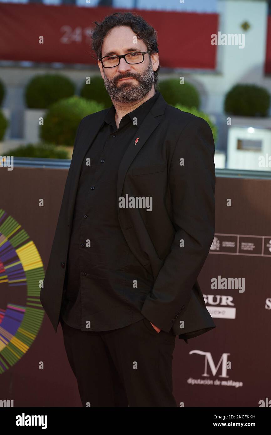 Carlos Theron attends the Day 2, 24th Malaga Film Festival Red Carpet ...