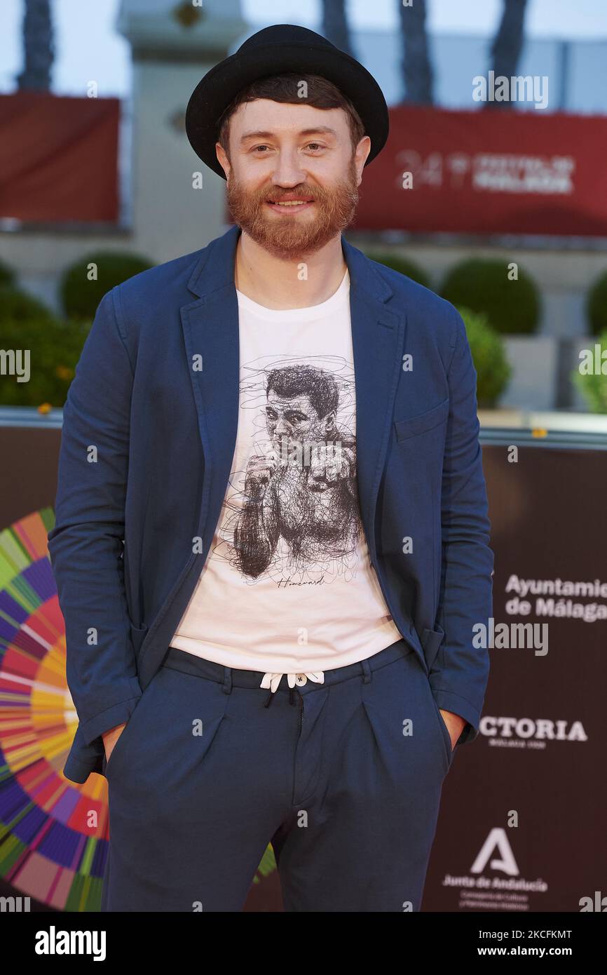 Manuel Burque attends the Day 2, 24th Malaga Film Festival Red Carpet ...