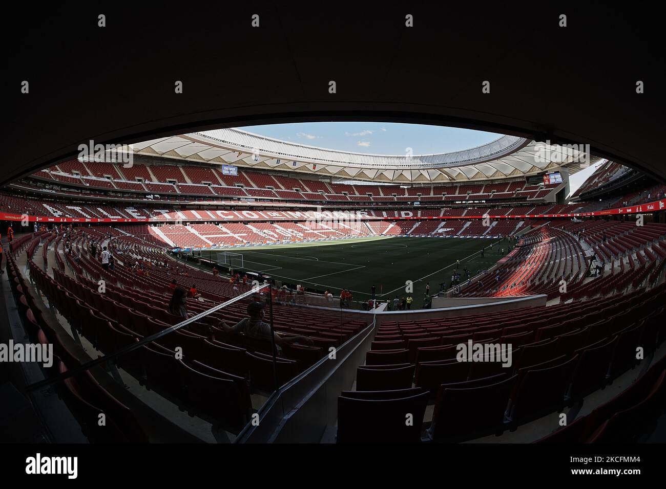 General view of stadium Wanda Metropolitano prior to the international ...