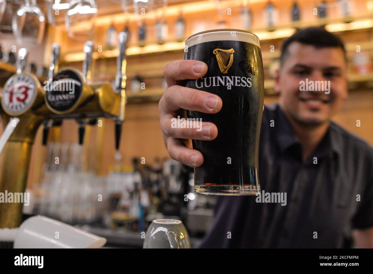 Filipe from BAH33 - The Authentic Gaucho BBQ Restaurant, holds a ...