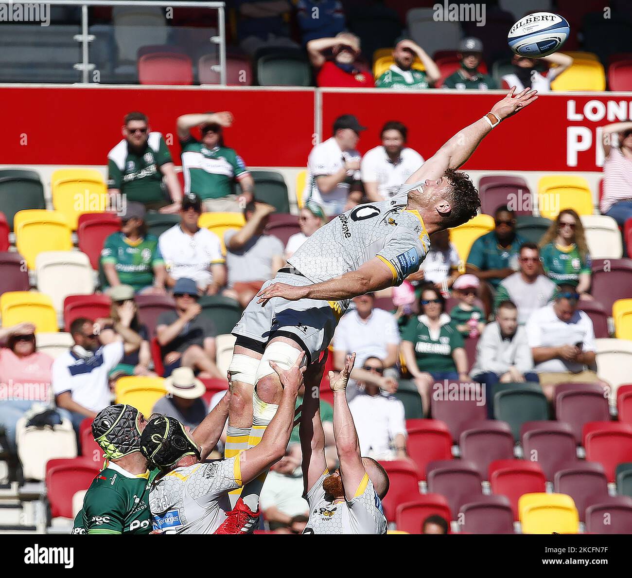Will Rowlands of Wasps RFC during Gallagher Premiership between London ...