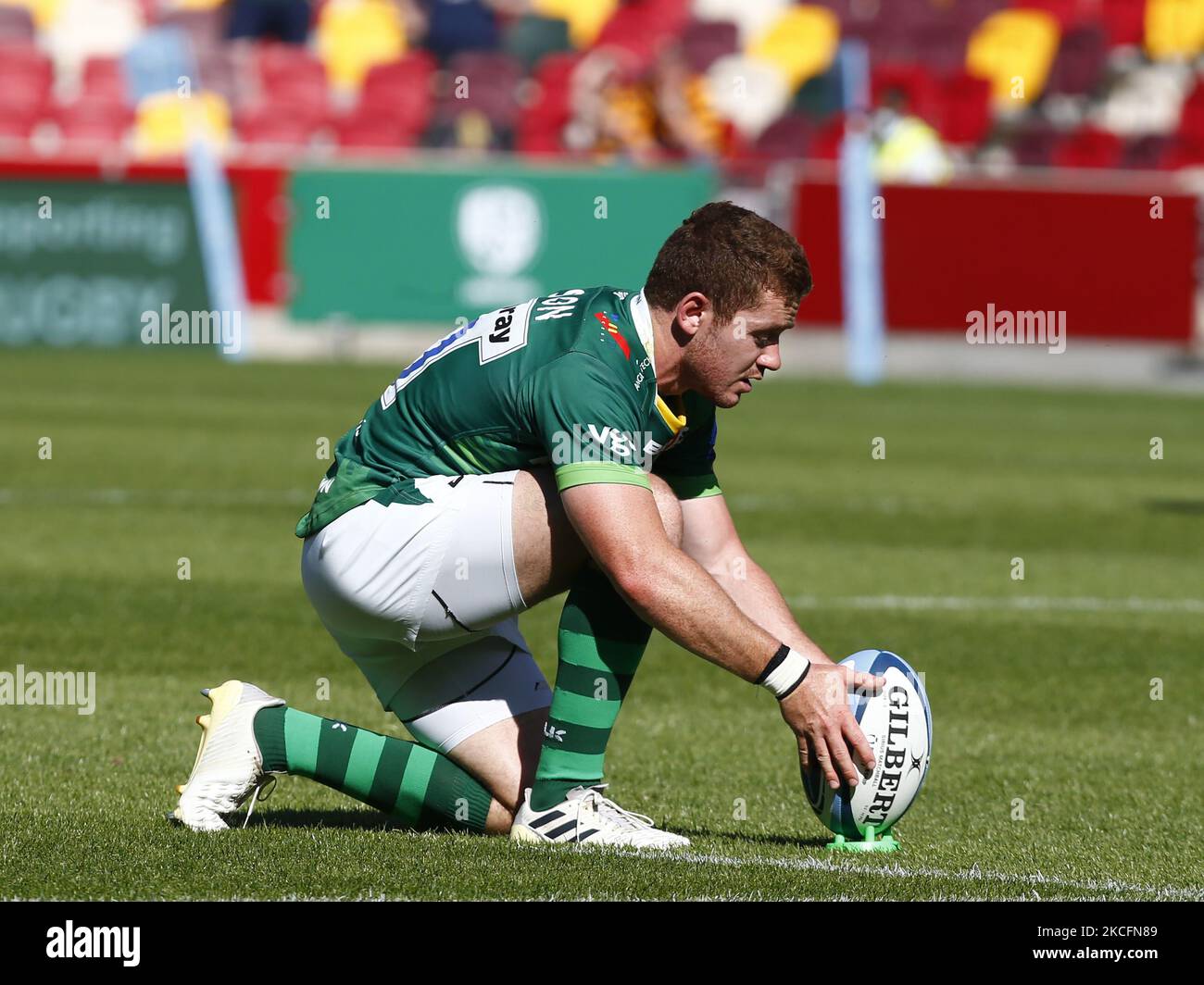 Jacob Umaga of Wasps RFC during Gallagher Premiership between London ...