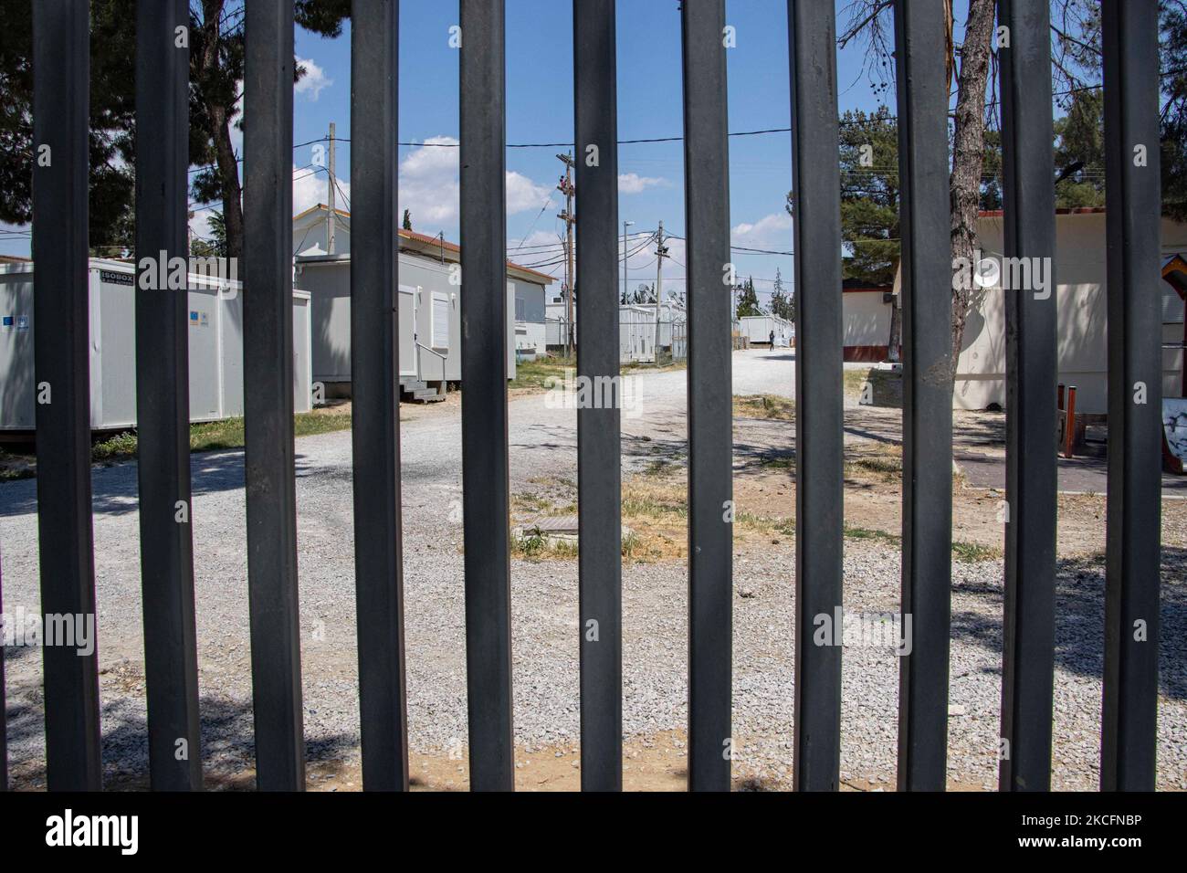 Greece is building new concrete walls around the refugee camps across ...