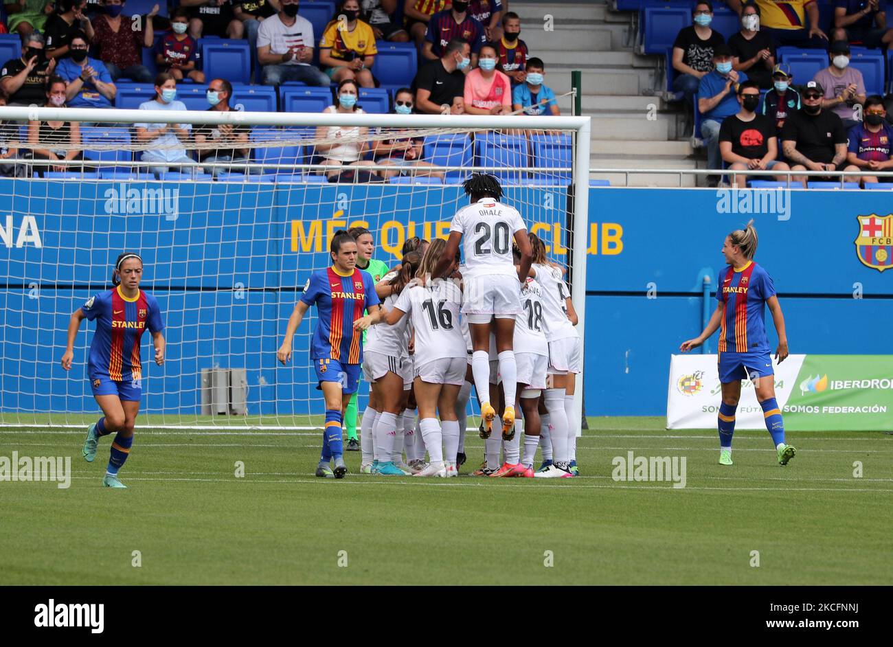 Madrid cff players celebration hi-res stock photography and images - Alamy