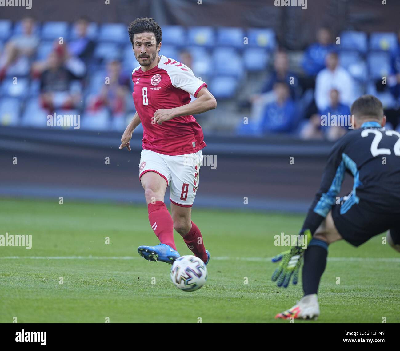 Denmark’s Thomas Delaney during the friendly pre Euro 2021 match ...