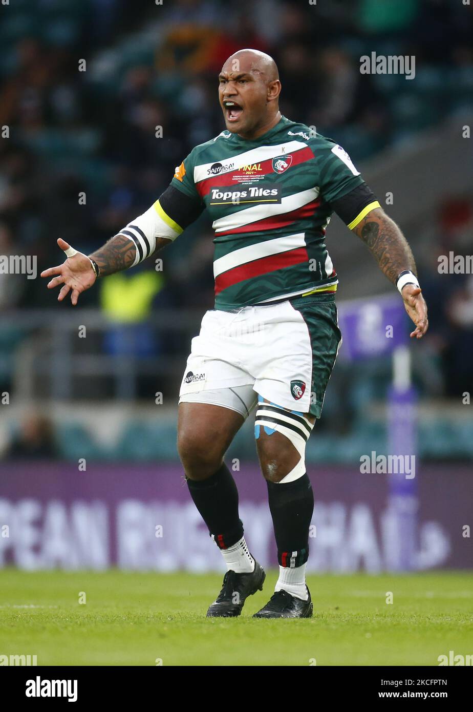 Nemani Nadolo of Leicester Tigers during Challenge Cup Final match ...