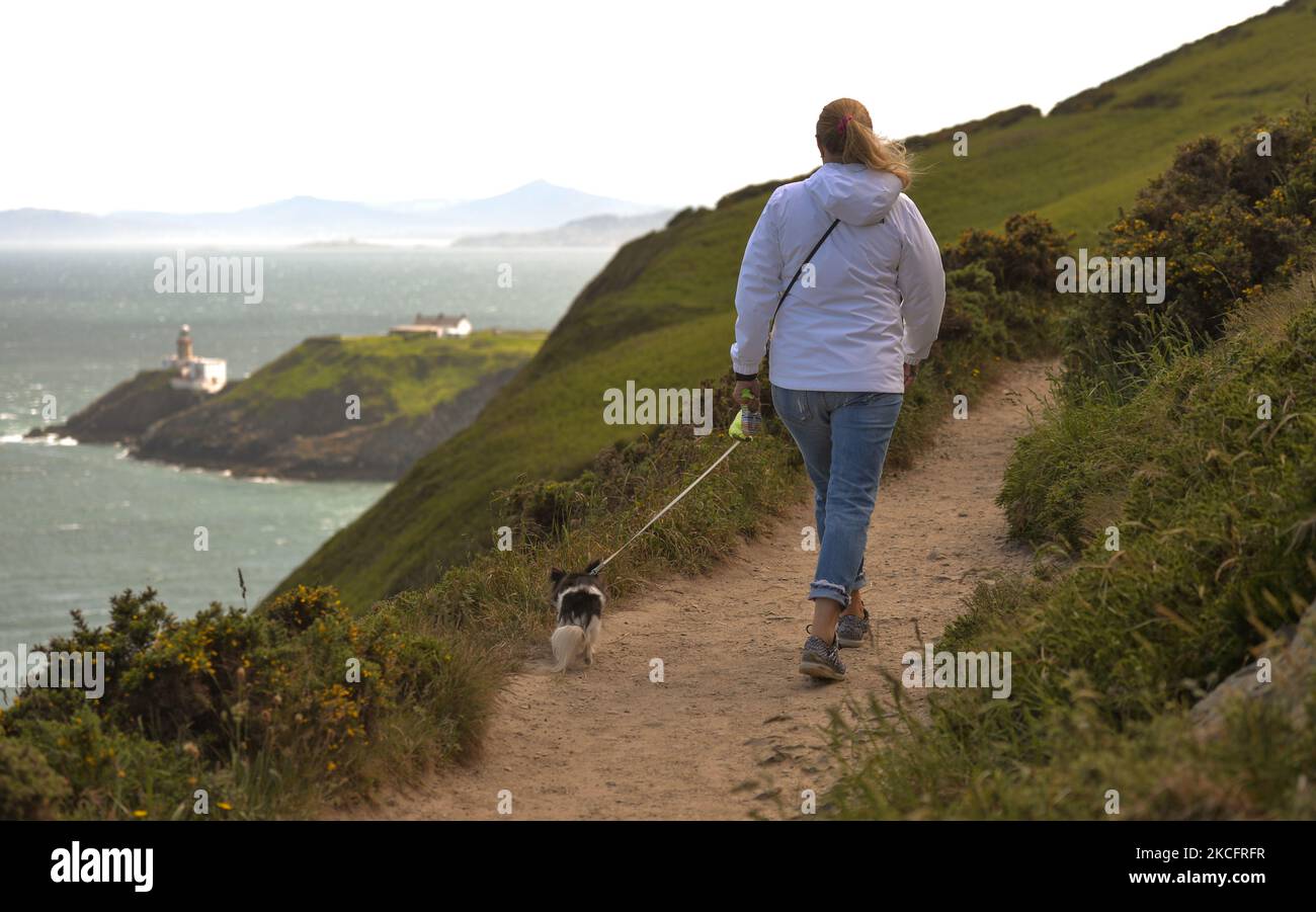 Howth cliff path loop walkon hi-res stock photography and images - Alamy