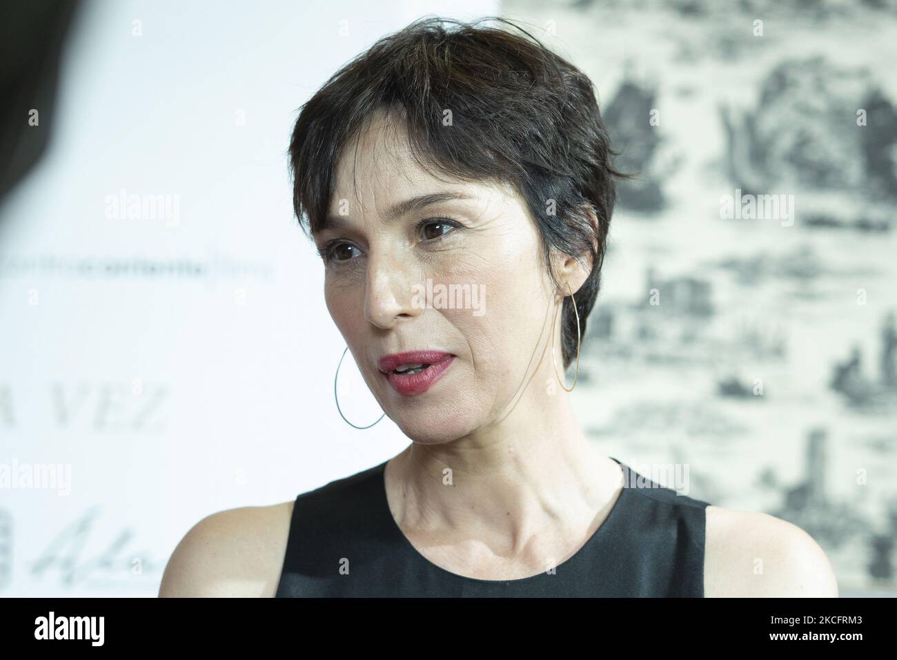 actress Ariadna Gil at photocall premiere film “Solo una vez” in Madrid ...