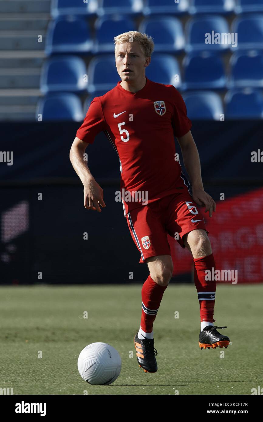 Birger Meling (Nimes Olympique) of Norway in action during the ...
