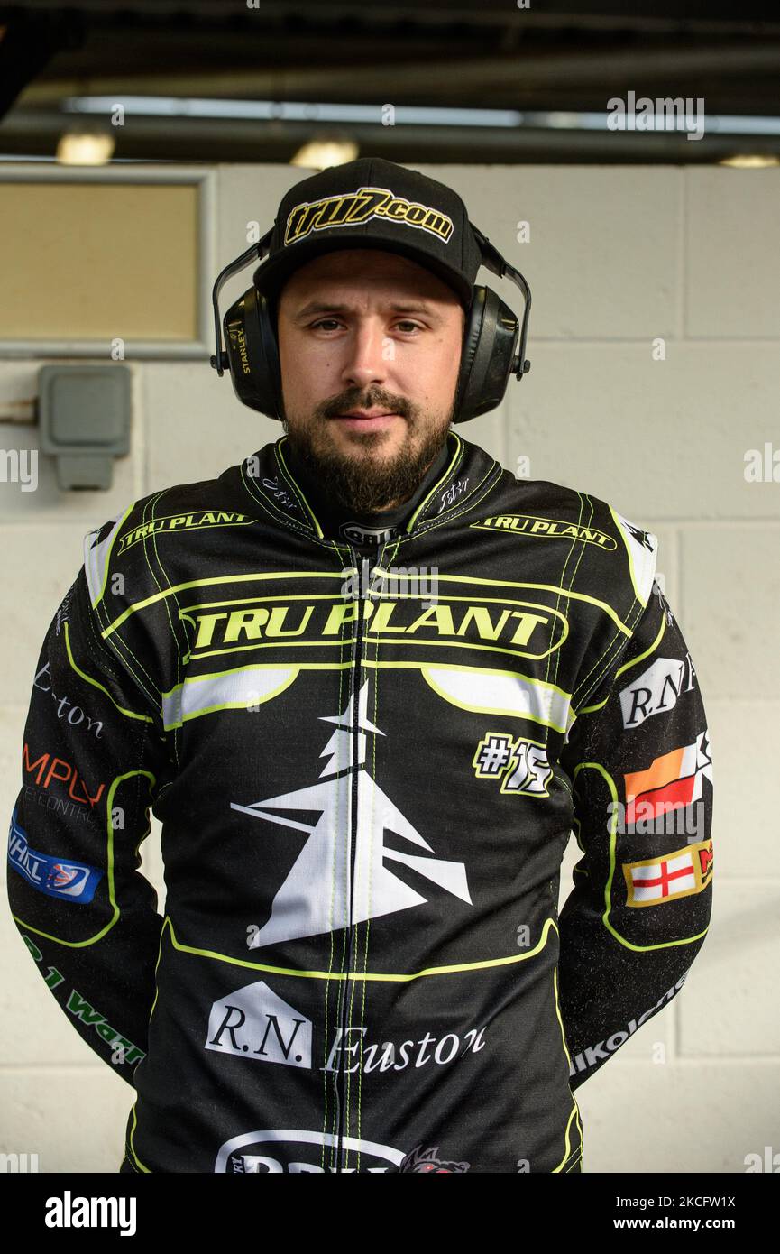 Danny King - Ipswich TruPlant Witches during the SGB Premiership match ...