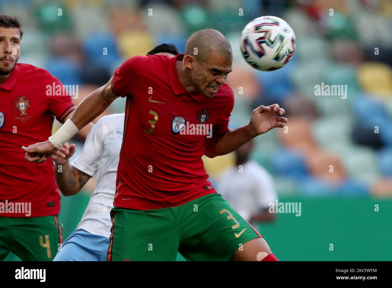 Pepe of Portugal in action during the international friendly football ...