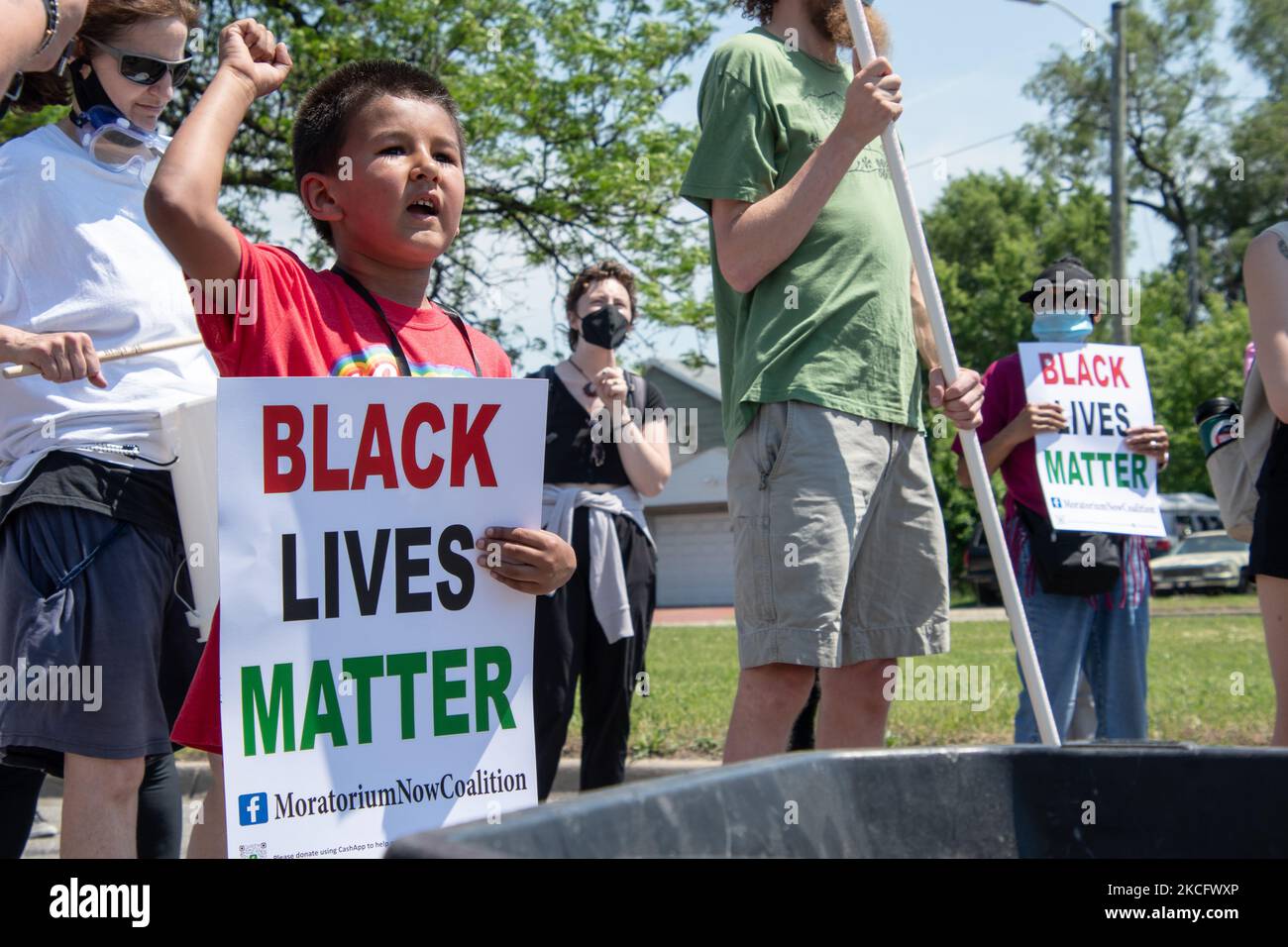 A coalition of 100+ activists from varying organizations like Michigan ...