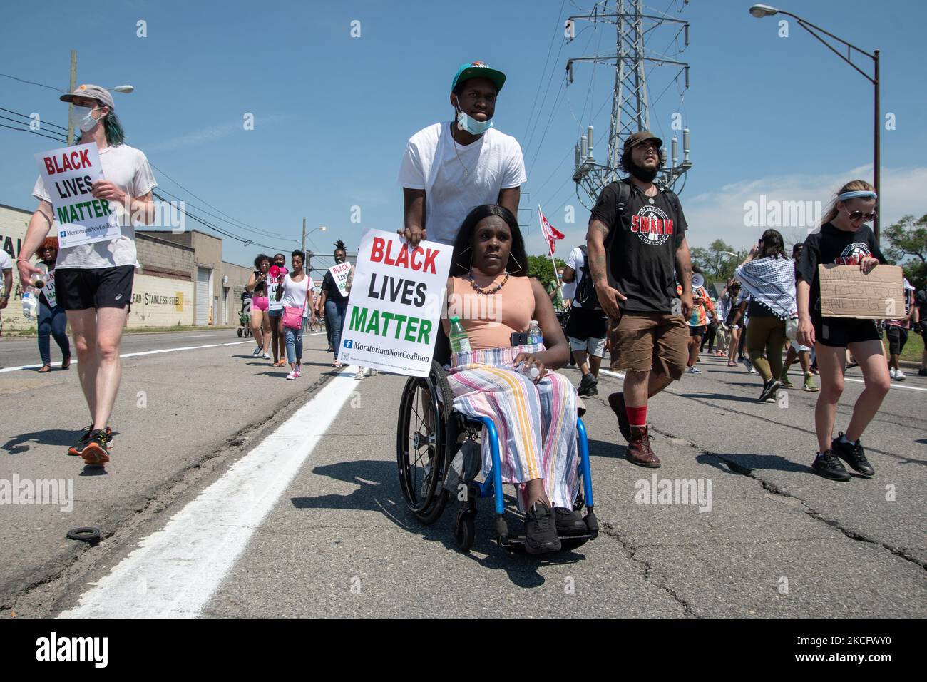 A coalition of 100+ activists from varying organizations like Michigan ...