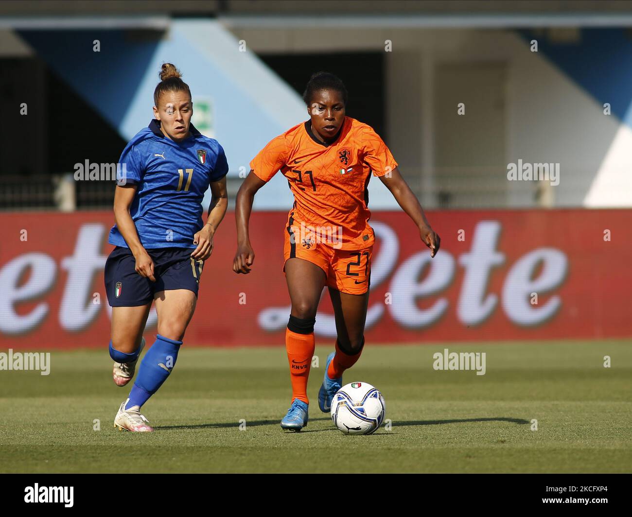 Lineth Beerensteyn during friendly match match between Italy v Holland ...