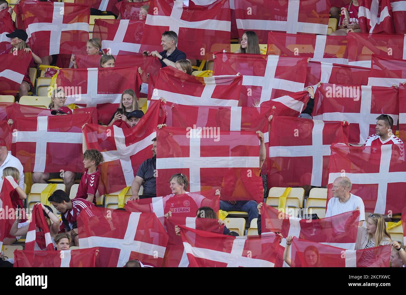 Danish soccer fans hi-res stock photography and images - Alamy