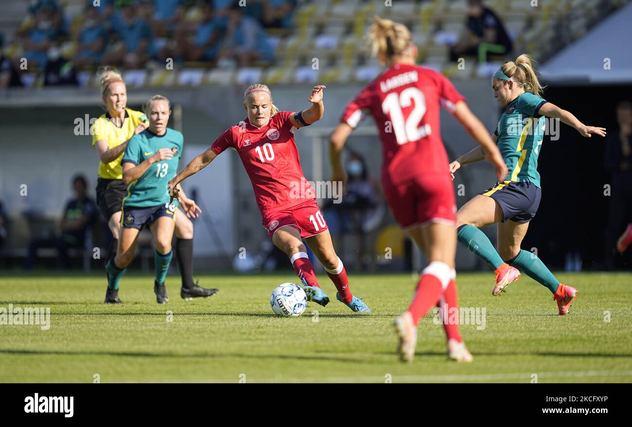 Denmark’s Pernille Harder during the friendly match between Denmark and ...