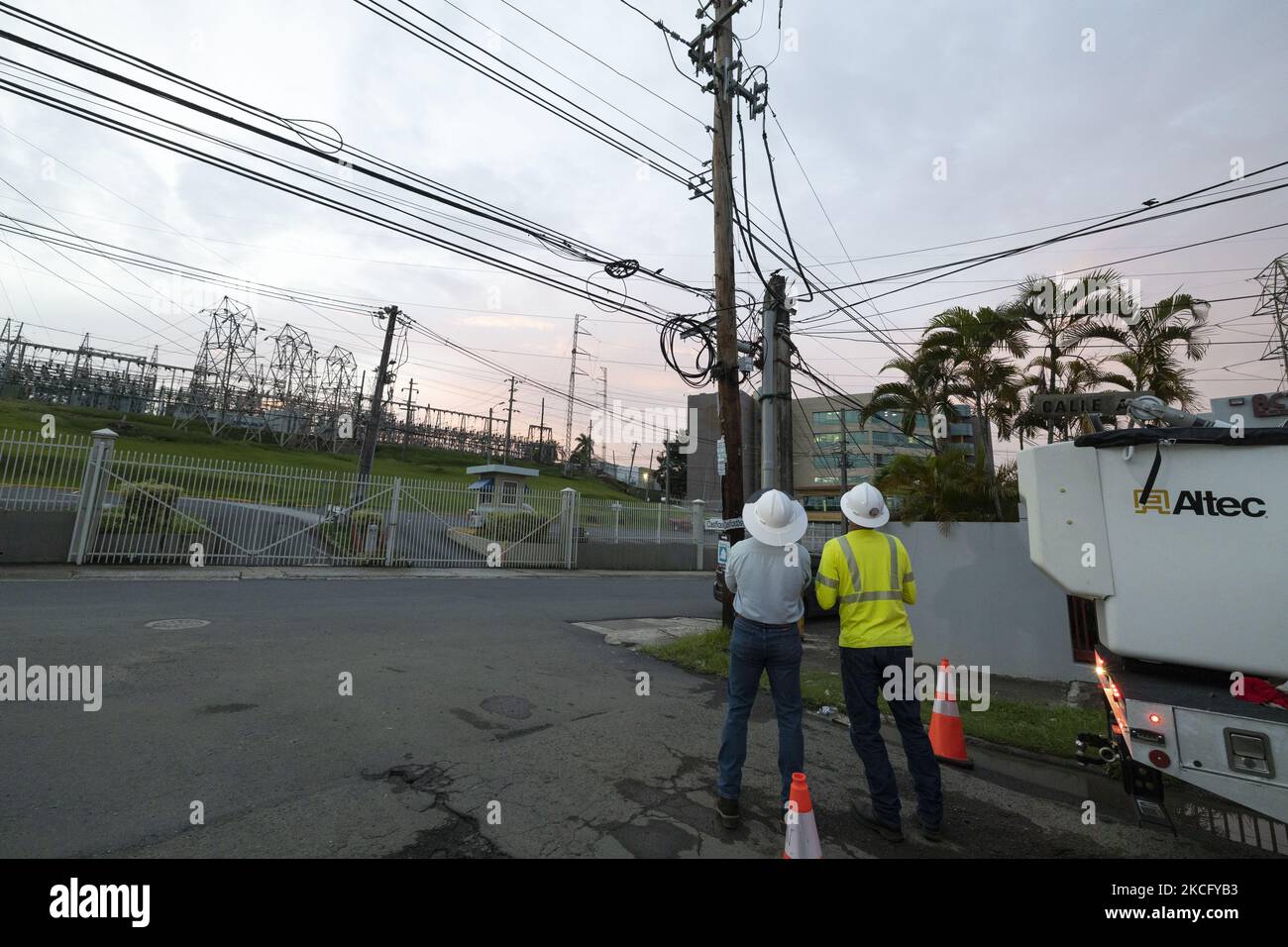Massive blackout in Puerto Rico after an explosion at the Monacillo ...