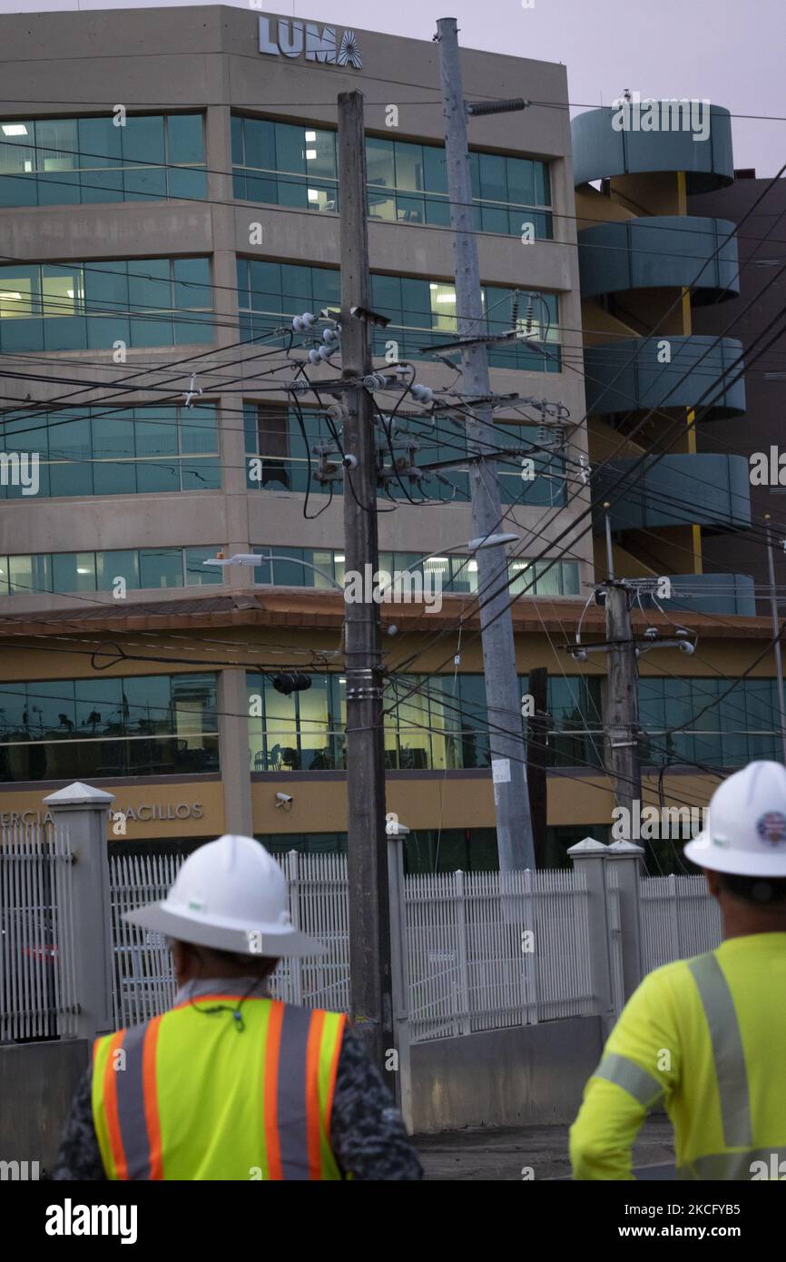 Massive blackout in Puerto Rico after an explosion at the Monacillo ...