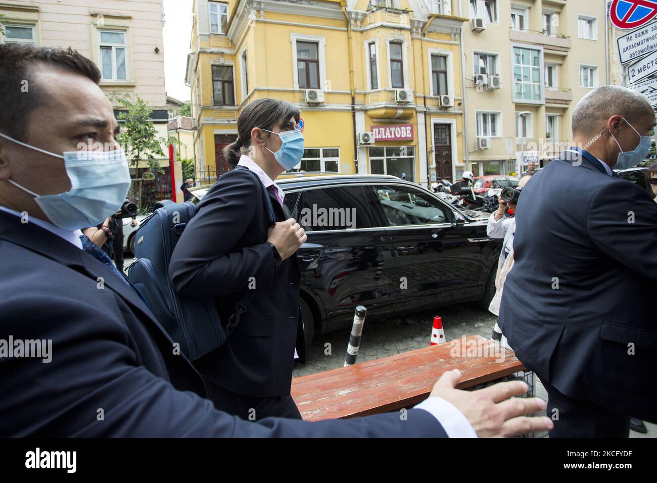 European Chief Prosecutor Laura Kövesi in Sofia, Bulgaria on June 11 ...