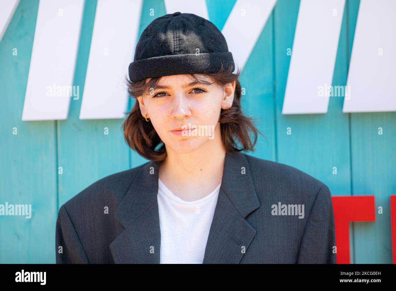 Ariete attends the photocall of the Netflix tv series Summertime on ...