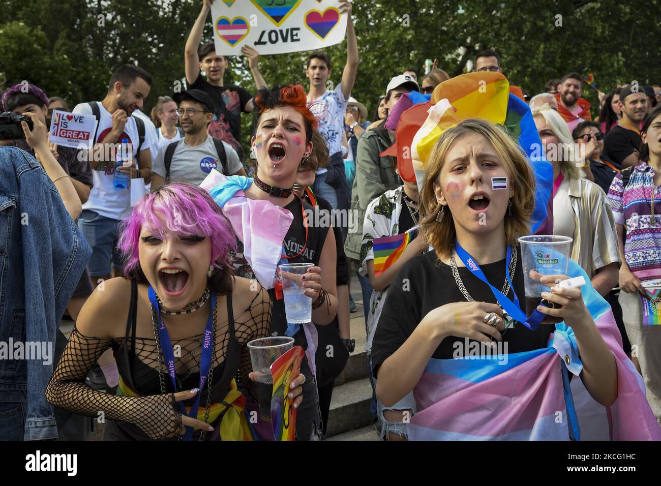 Annual sofia lgbt pride parade hi-res stock photography and images - Alamy
