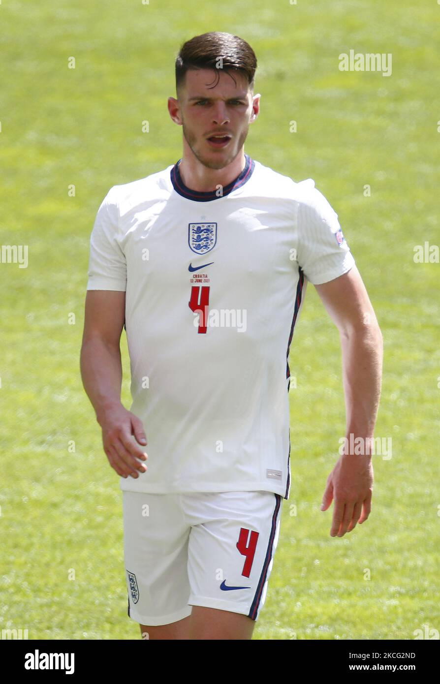 WEMBLEY, United Kingdom, JUNE 13: Declan Rice (West Ham) of England ...