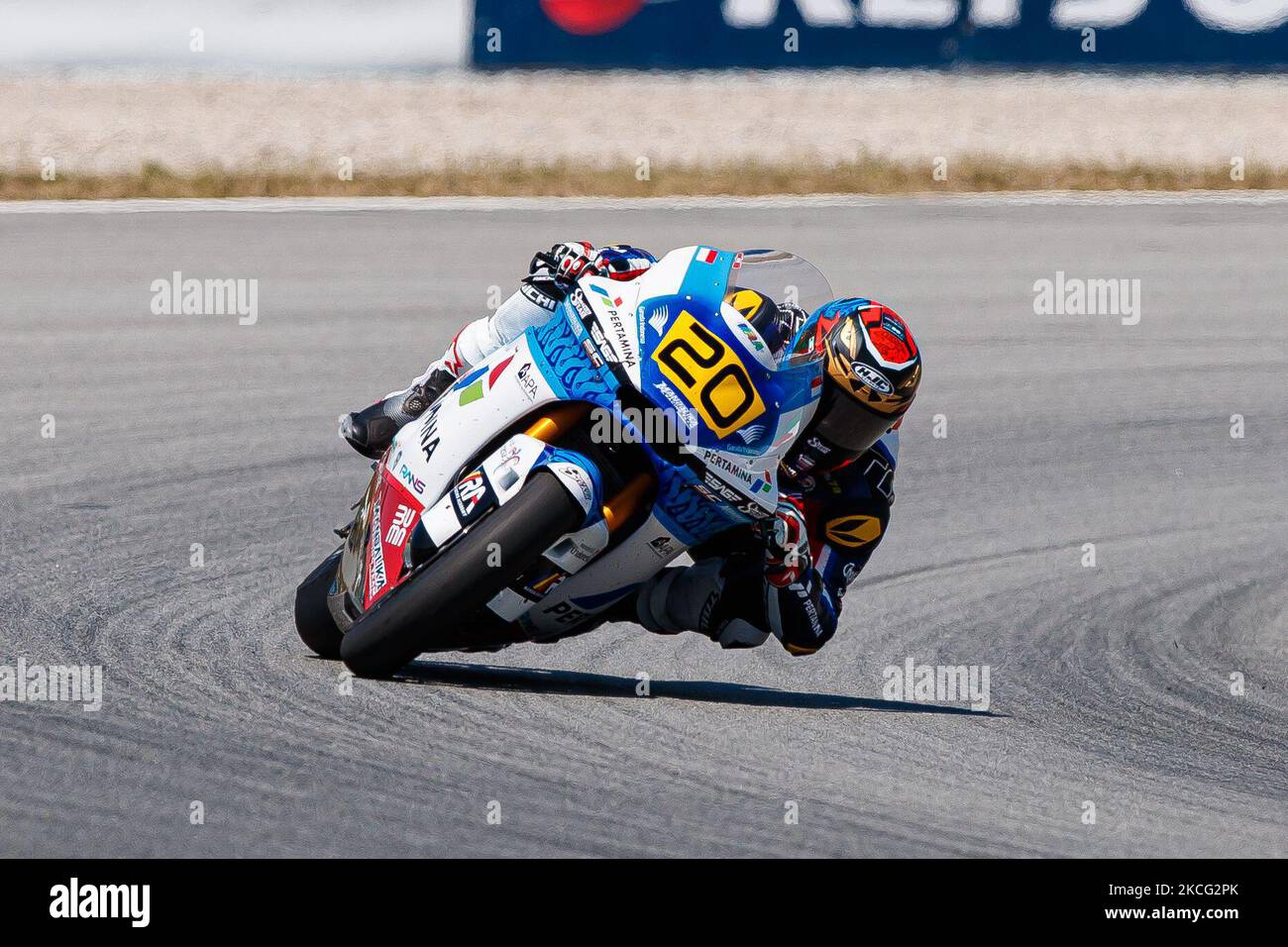 Dimas Ekky from Indonesia, rider of Pertamina Mandalika Sag Stylobike ...