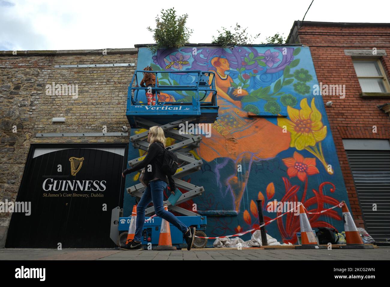 Kathrina Rupit known as KINMX, a Mexican artist living in Dublin ...