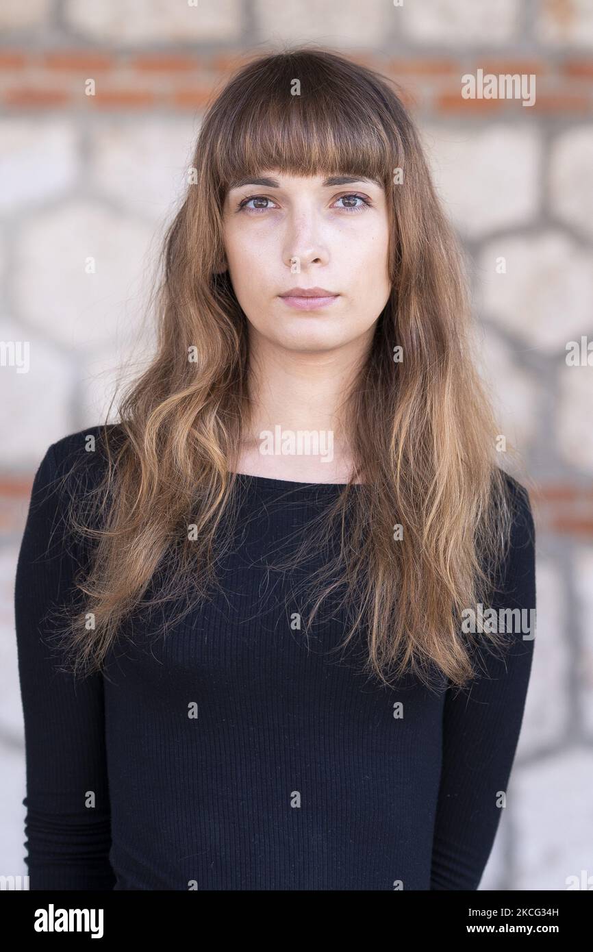 Belgian actress Mya Bollaers poses during the portrait session in ...