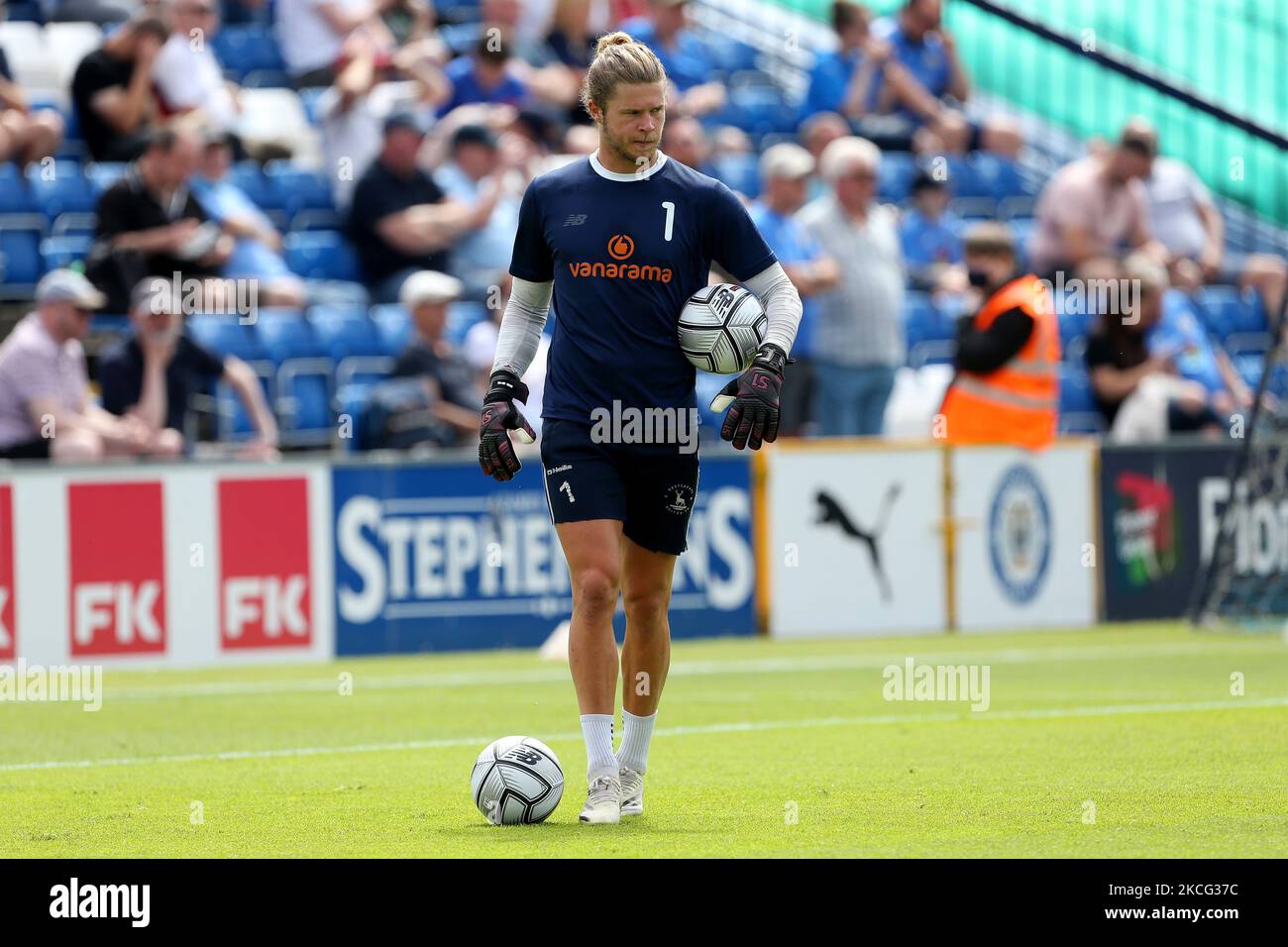 Ben Killip of Hartlepool United during the Vanarama National League ...