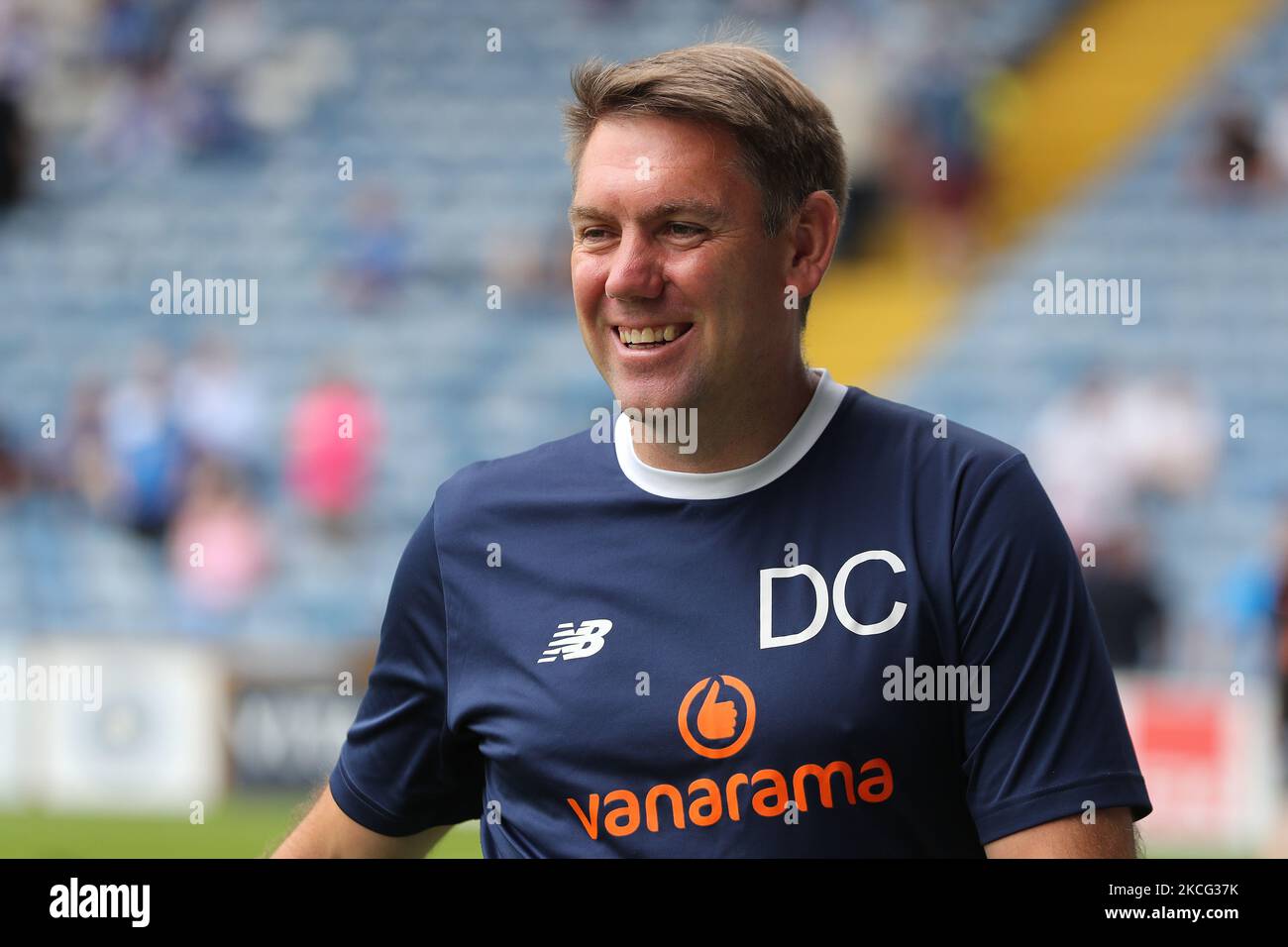 Hartlepool manager, Dave Challinor during the Vanarama National League ...