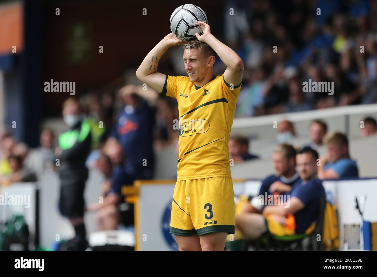 David Ferguson of Hartlepool United during the Vanarama National League ...