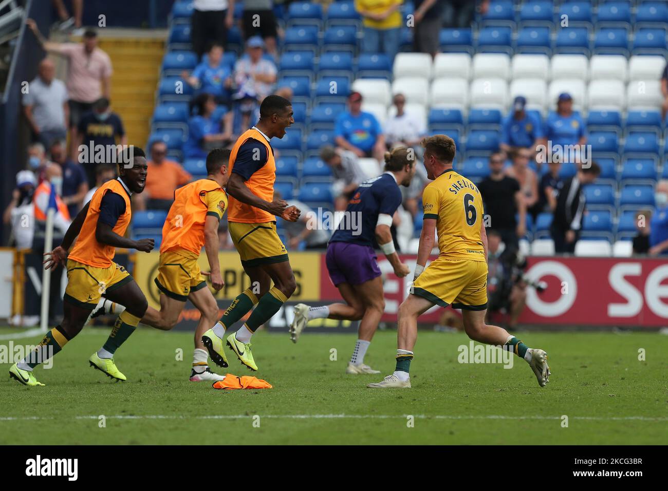 Hartlepool United's Zaine Francis-Angol, Gavan Holohan, Danny Elliot ...