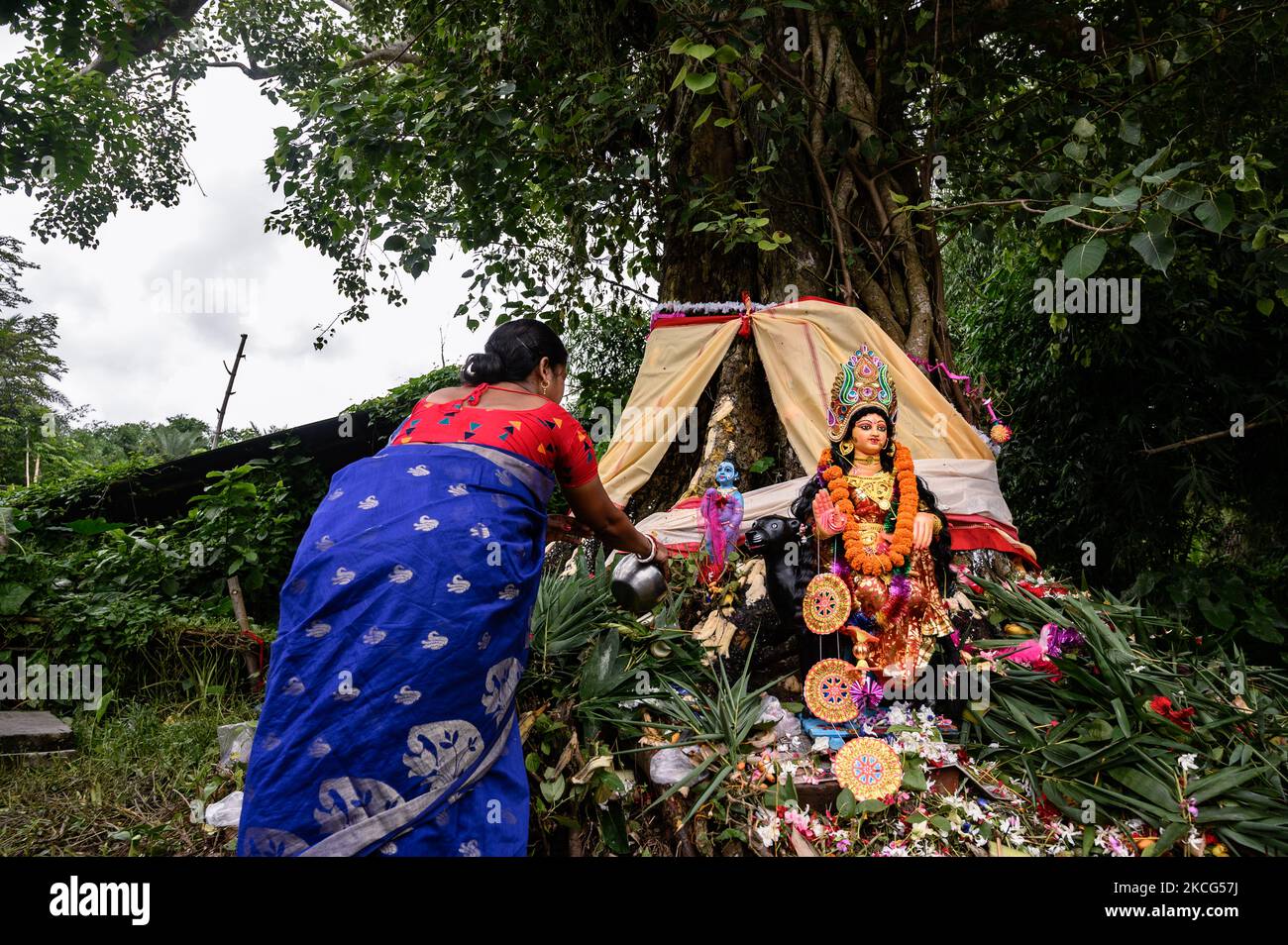 Shashthi goddess hi-res stock photography and images - Alamy