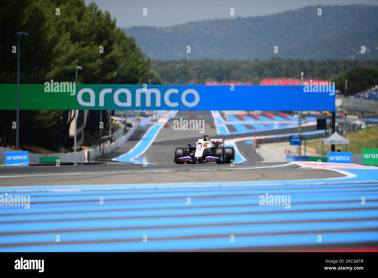 8 during free practice of French GP in Paul Ricard Circuit in Le ...