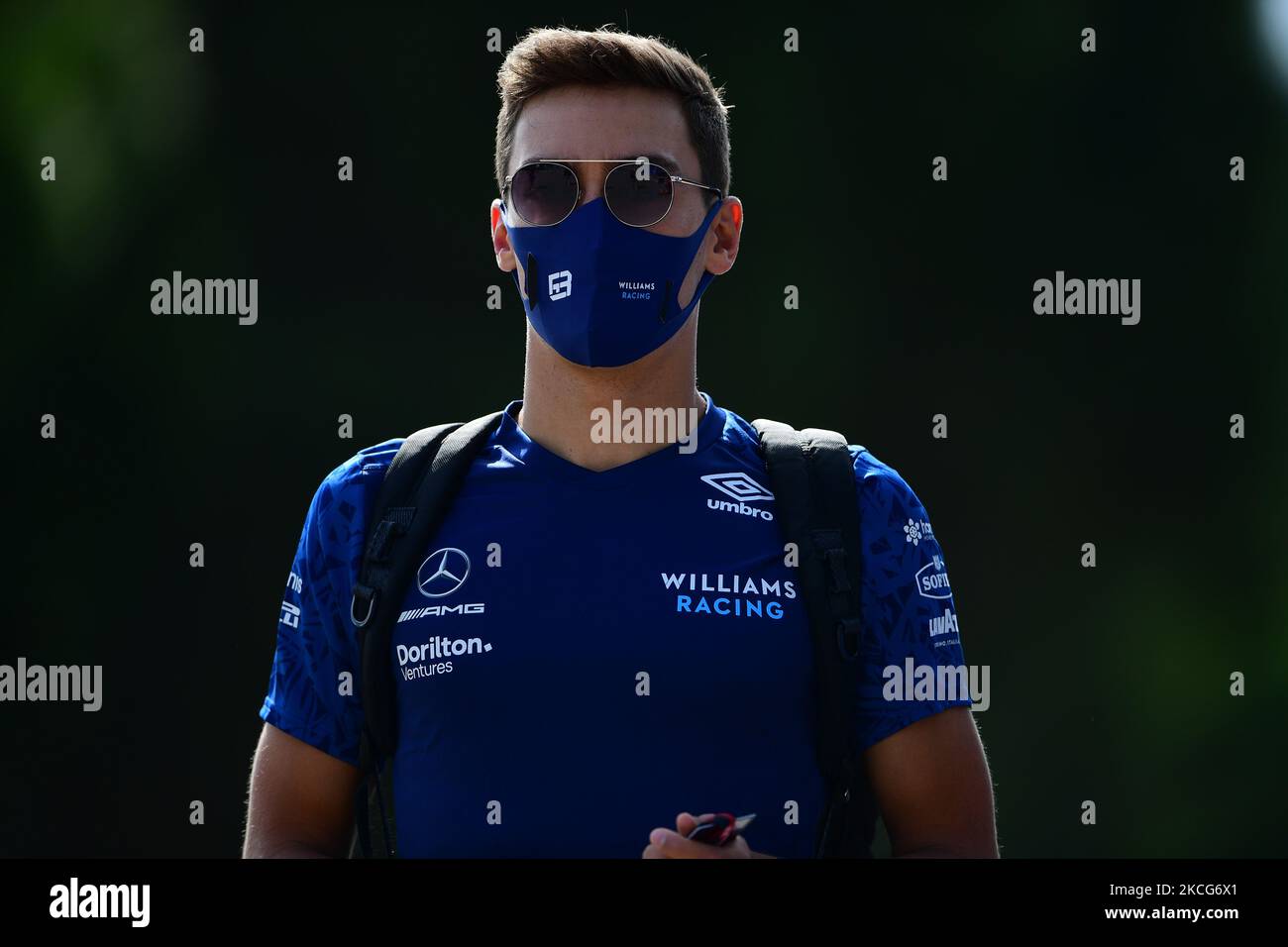 George Russel of Williams Racing arrived before free practice of French ...